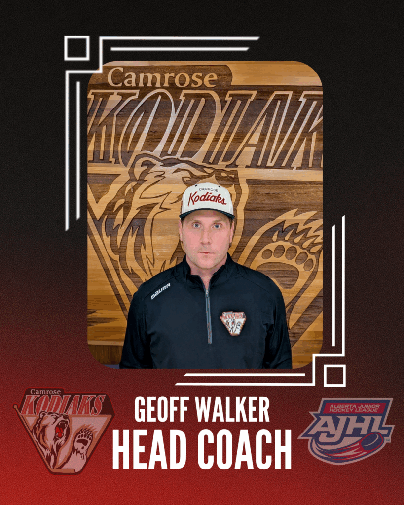 Camrose Kodiaks Name Geoff Walker as New Head Coach | Camrose Kodiaks